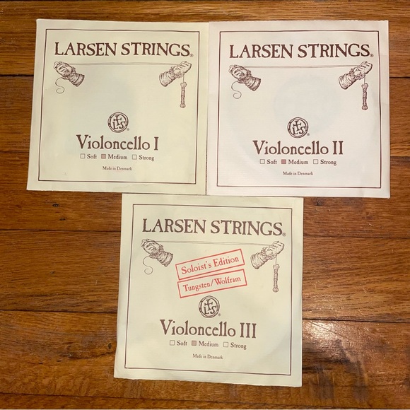 Larsen strings | Other | Original Larsen Cello Strings | Poshmark